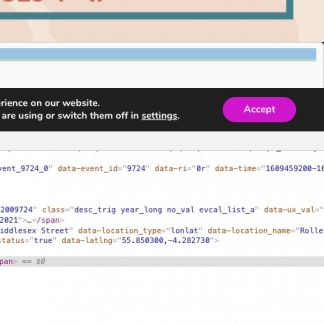 Change font size – EventON Help Desk