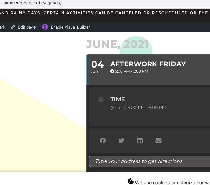 Social icons not visible – EventON Help Desk