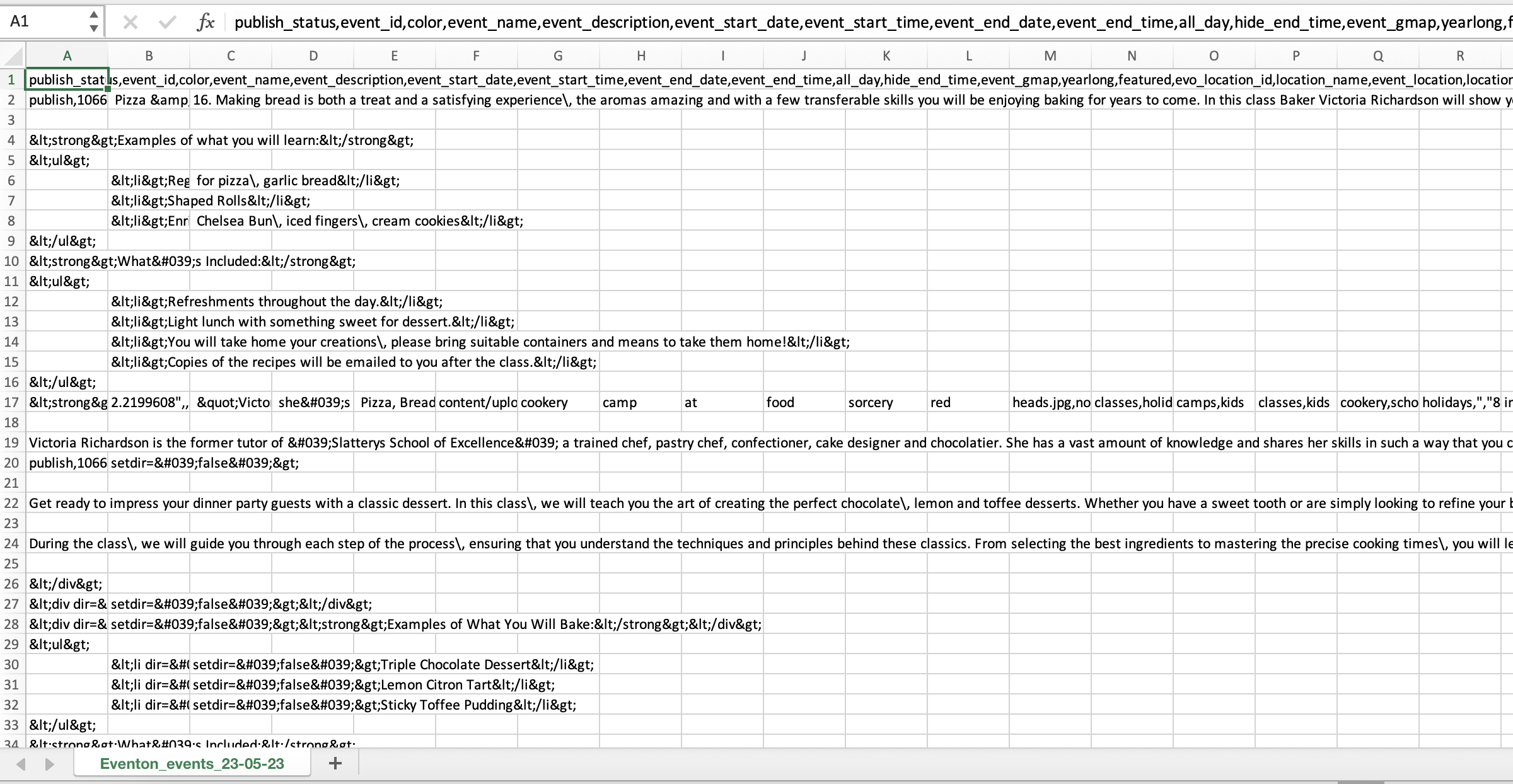 Export Event List Csv Not Working Eventon Help Desk