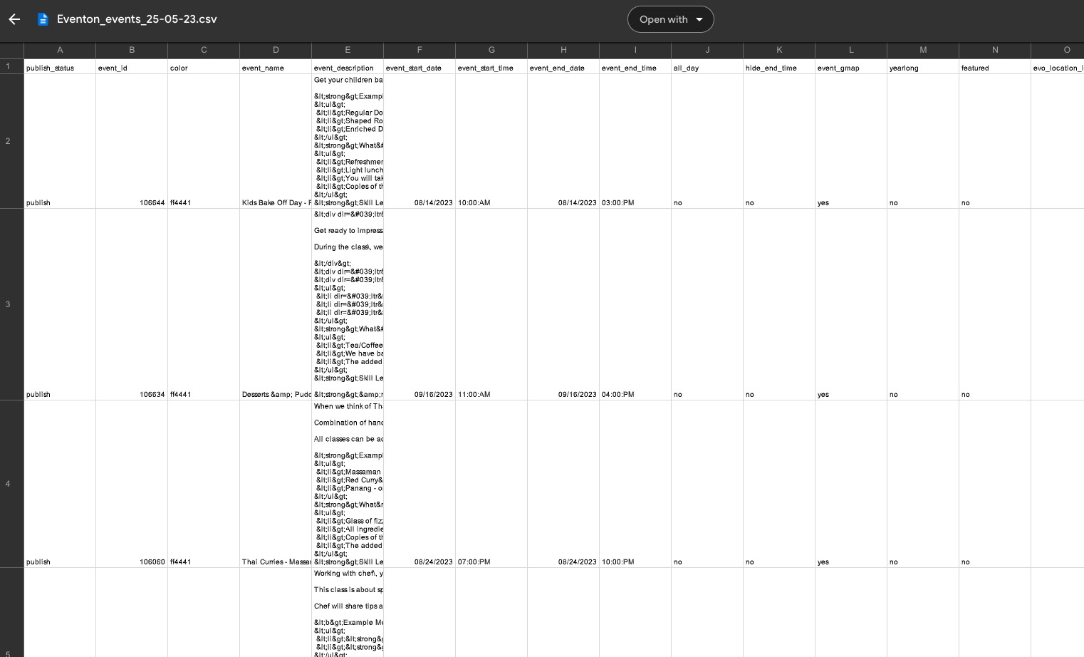 Export event list csv not working – EventON Help Desk Export event list csv not working – EventON Help Desk